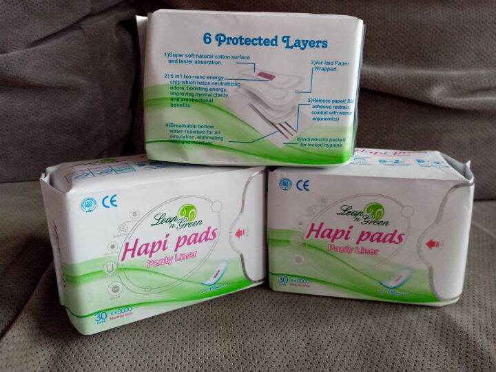 hapi pads panty liner | Lazada PH
