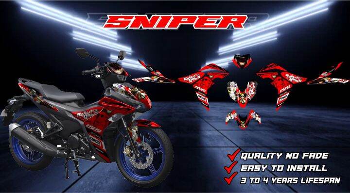 sniper 155 v2 decals sticker | Lazada PH