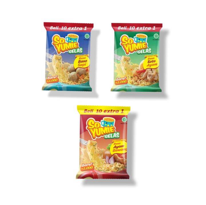 So Yumie Mie gelas 30gr 1 Renteng 10 bks | Lazada Indonesia