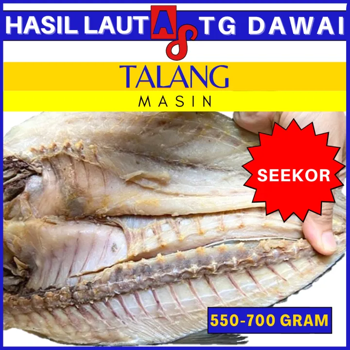 Ikan Talang Masin Tanjung Dawai Seekor 550-700g | Lazada