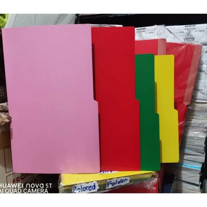 Wholesale 14 pts. Colored Folder, Short and Long sold by 50's or 100's ...