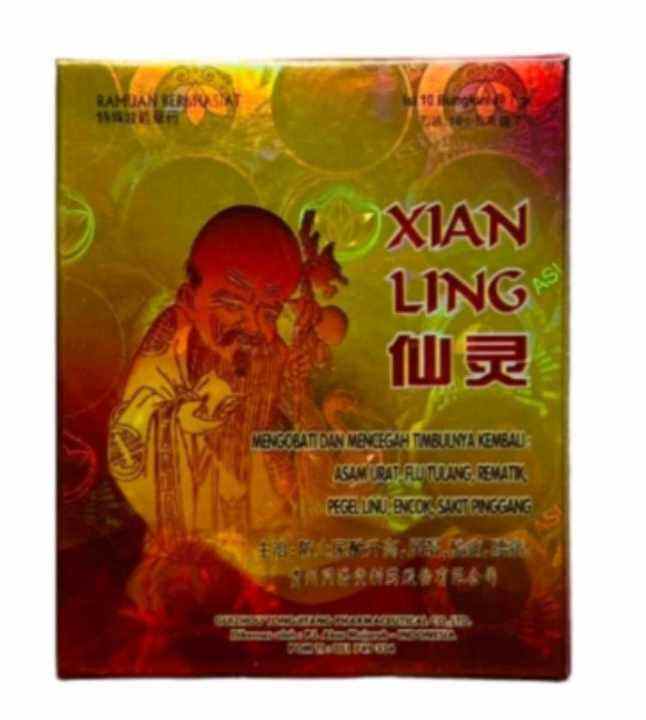 XIAN LING POWDER HERBAL TEA 10 SACHET in 1BOX | Lazada PH
