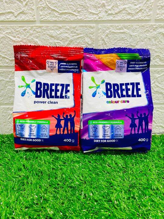 BREEZE DETERGENT POWDER 400g [Laundry Powder Detergent] [Serbuk Pencuci ...