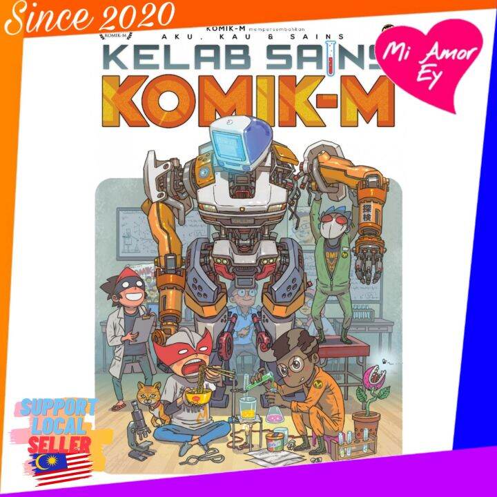 Komik-M Aku, Kau & Sains #1 Kelab Sains Komik-M Komik PTS | Lazada