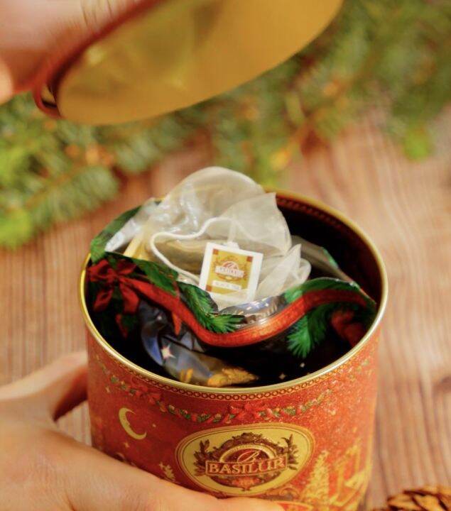 Basilur Winter Night's Dream (20 Pyramid Bags) - Shooting Star Candy ...