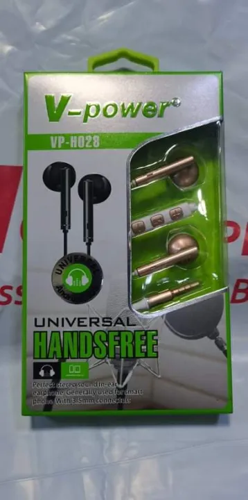 V-Power Headset Universal Handsfree Sterio SUPERBASS. | Lazada PH