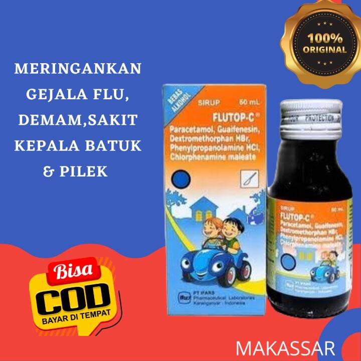 Flutrop c sirup obat batuk & pilek anak | Lazada Indonesia