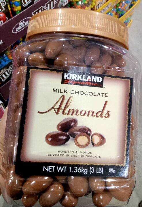 Kirkland Milk Chocolate Almonds 1.36kg | Lazada PH