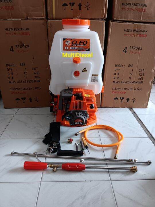 Knapsack Semprot Hama 4Tak 20Liter CLEO CL 888 | Lazada Indonesia