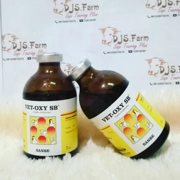 Vet Oxy SB 100 ml Sanbe Obat Antibiotik Anti infeksi anti biotik ...