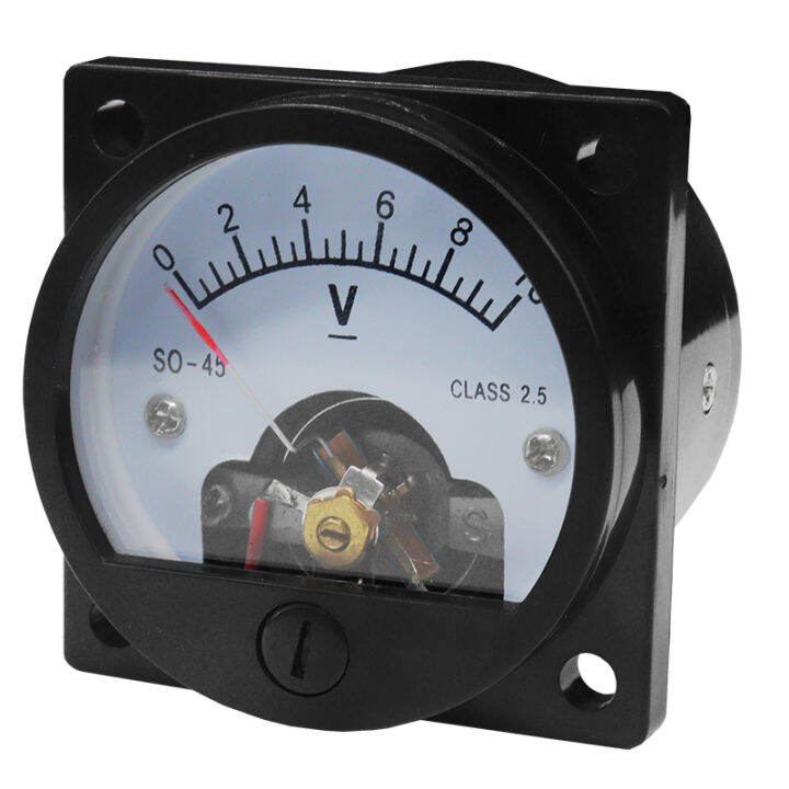 SO45 5V 10V 15V 20V 30V 50V 100V 300V DC Panel DC Voltage Current Meter ...