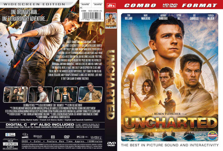 Kaset Dvd Film Bioskop: UNCHARTED (2022) | Lazada Indonesia