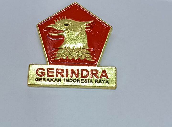 PIN GERINDRA,MODEL PENITI Rp.45.000 | Lazada Indonesia