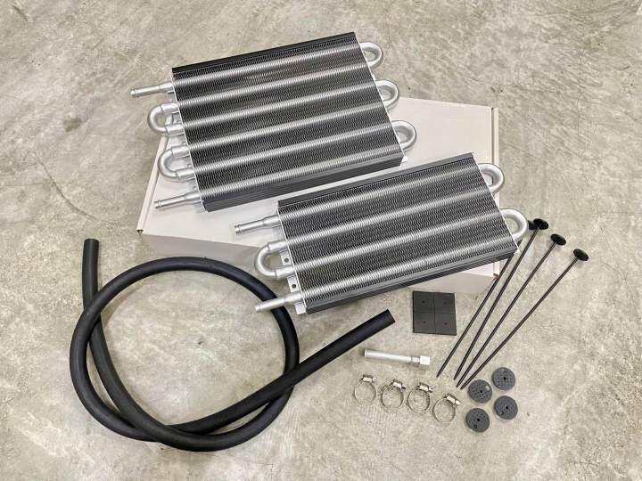 ATF Cooler Transmission Fluid Cooler Aluminium ATF Auto Gear Oil Cooler ...