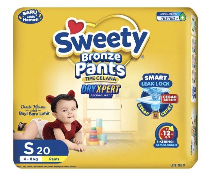 SWEETY Popok Bronze Dry X-pert Pants S-20 | Lazada Indonesia