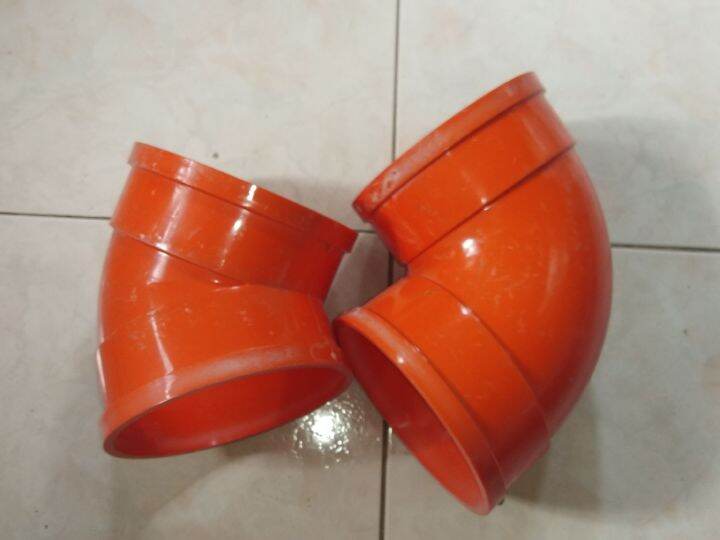 PVC Orange Elbow 6" | Lazada PH