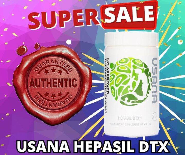USANA Hepasil DTX Authentic (84 tabs) | Lazada PH