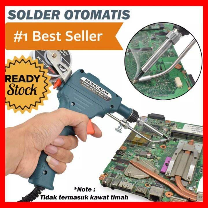 TAFFWARE Professional Electric Taffware Solder Iron Automatic / ALAT ...
