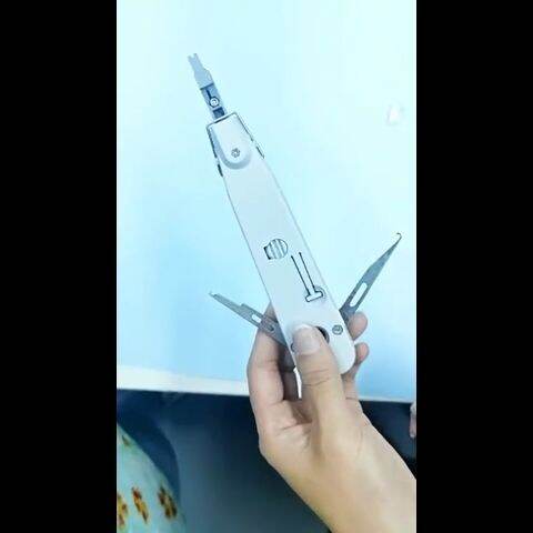 Krone® Commscope AMP® RJ45 LSA Plus Punch Down Tool / 10 Pair Module ...