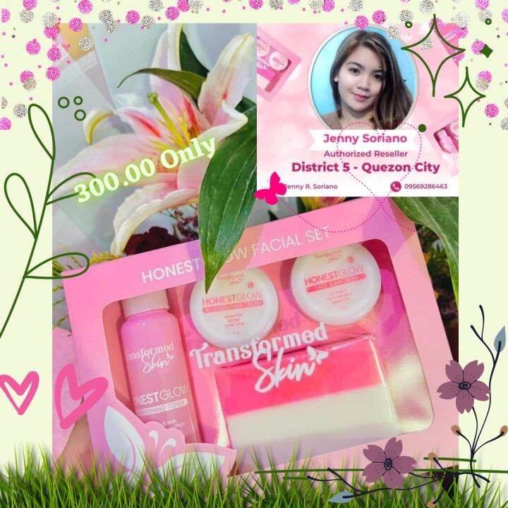 Honest Glow Facial Set by Transformed Skin Buy 2 Facial Set 1 free soap ...