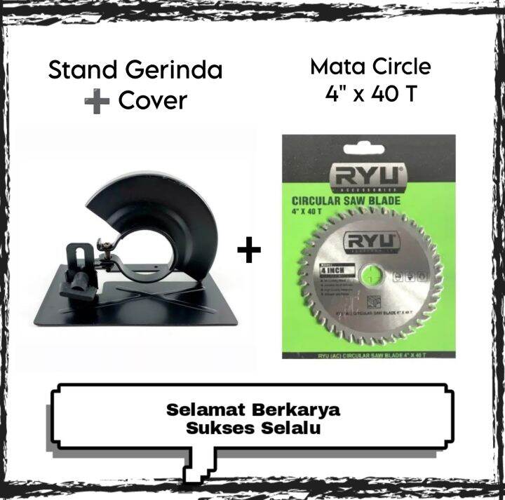 Dudukan Gerinda Stand Tatakan Holder bisa menjadikan gerinda jadi ...