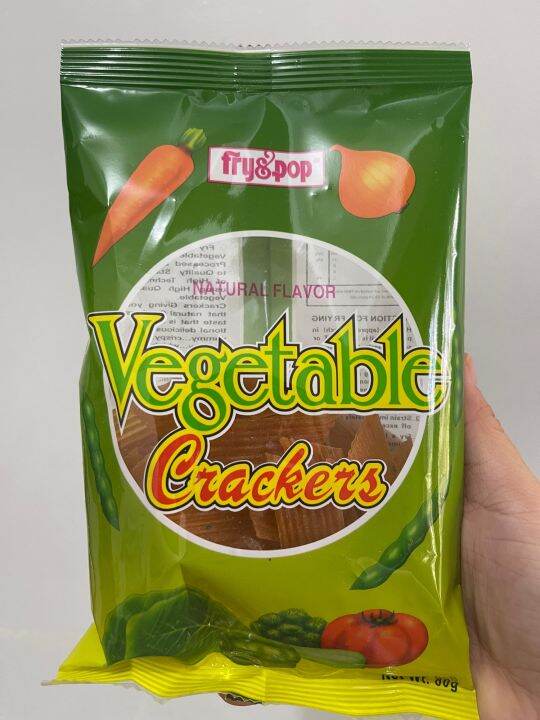 Vegetable Crackers 80grams | Lazada PH