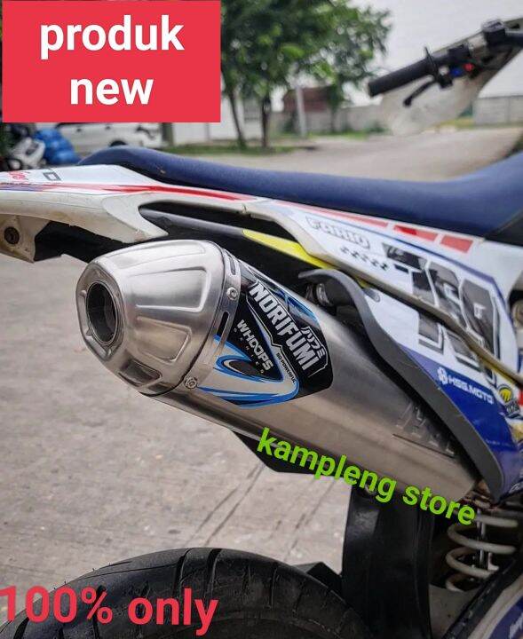 Knalpot norifumi whoops fullsystem KLX 150 D-TRACKER CRF 150L WR 155 ...