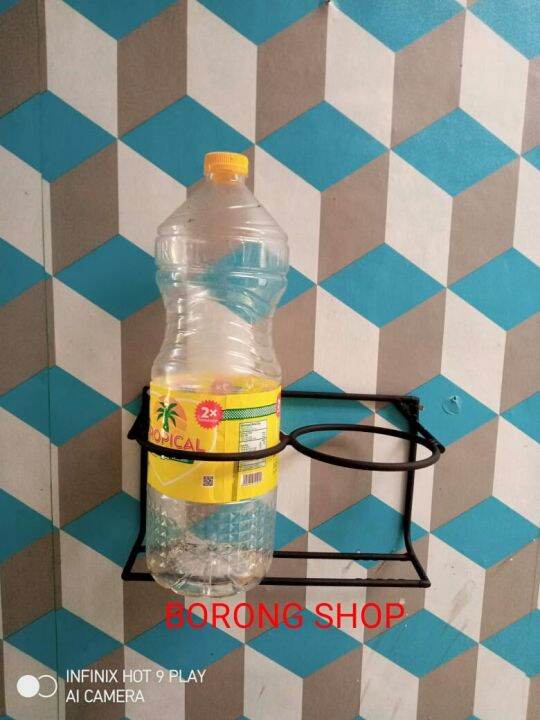 rak botol minyak 2in1 u, 2 liter gantung /tempel | Lazada Indonesia