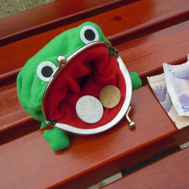 Anime Naruto Frog Wallet Uzumaki NARUTO Coin Purses Plush Manga Cosplay ...
