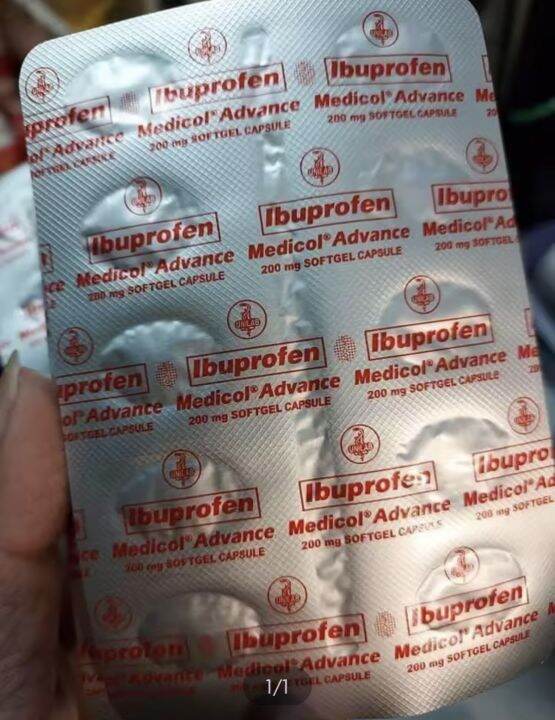 Medicol 200mg 10’s softgels | Lazada PH