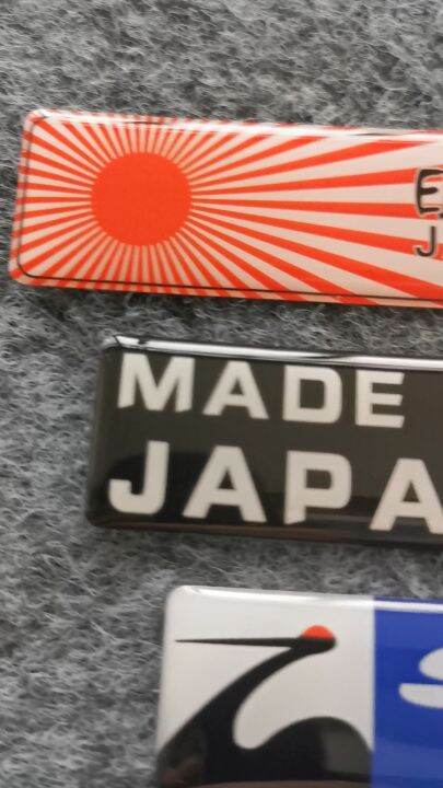 JDM Spoon Sport Resin 3D Sticker Emblem Badge DIY Car Body Side Mirror ...