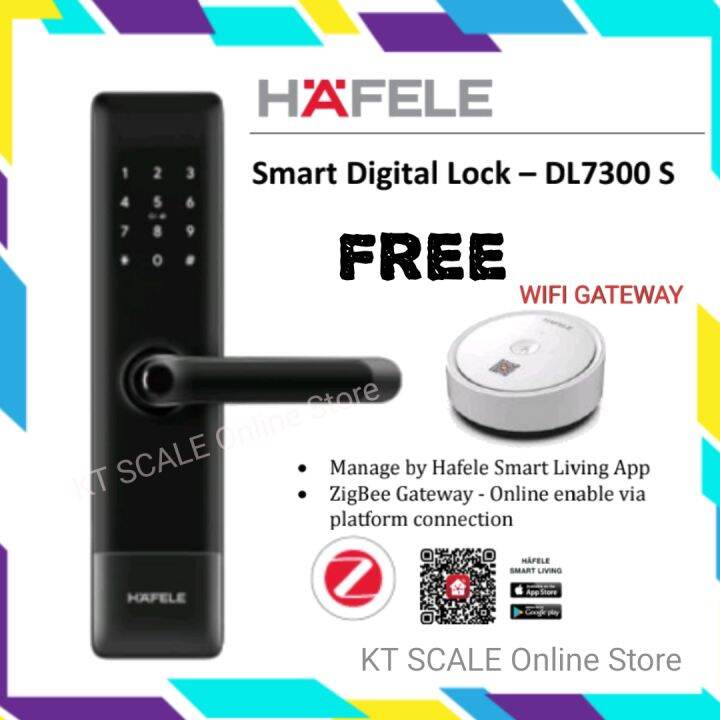 HAFELE DIGITAL SMART LOCK DL7300 S | Lazada