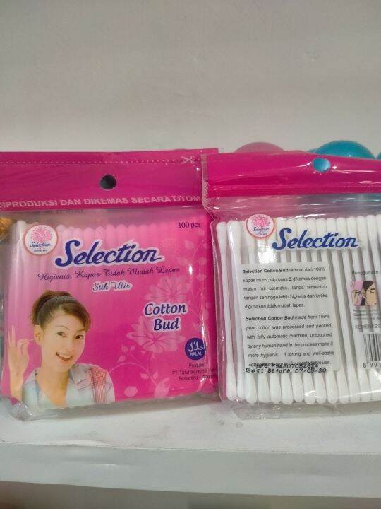 cotton bad selection isi 100 | Lazada Indonesia