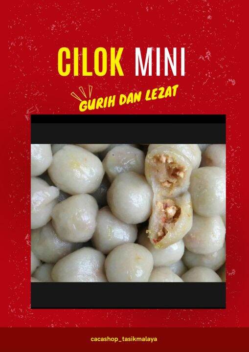 CILOK MINI ISI 50/100 KEMASAN VAKUM | Lazada Indonesia