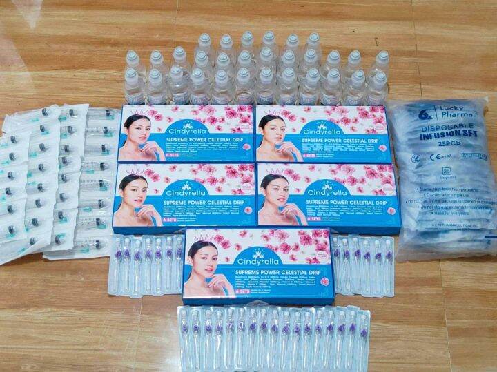 beauty whitening CINDYRELLA SUPREME POWER CELESTIAL DRIP(Complete set ...