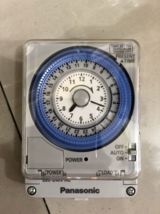 Timer time switch Panasonic TB38809 timer panasonic TB 38809NE7 ...