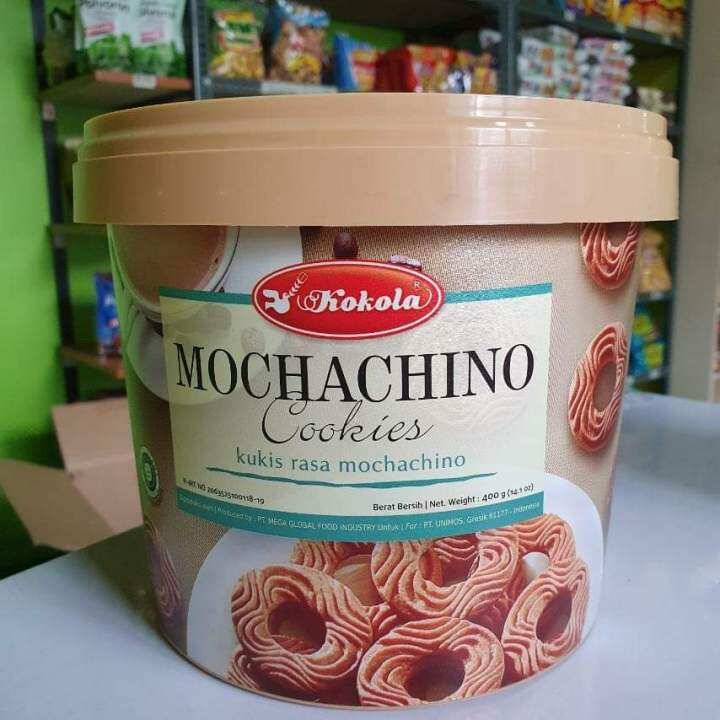 kokola mochachino / coconut cookies bucket / milky vanilla / butter cookies 400g | Lazada PH