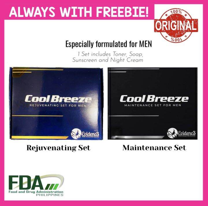 COOL BREEZE MAINTENANCE SET FOR MEN | COOL BREEZE REJUVENATING SET FOR ...
