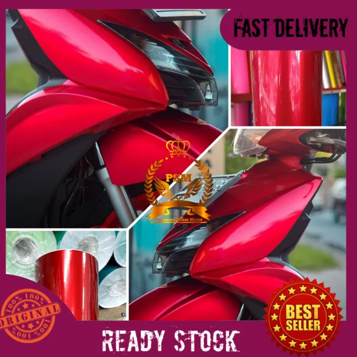 Stiker Skotlet Merah Metalik Skotlet Merah Candy Super Glossy | Lazada ... Stiker Skotlet Merah Metalik Skotlet Merah Candy Super Glossy | Lazada ...