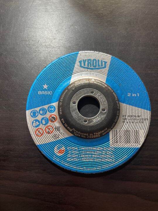 Tyrolit(Original) Grinding disc 5" steel(Basic)(125X6.0X22.23mm)SALE PRICE | Lazada PH
