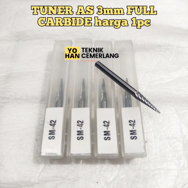 Mata Tuner 3mm Full Carbide Bor Cuner Mata Porting harga 1pc | Lazada Indonesia