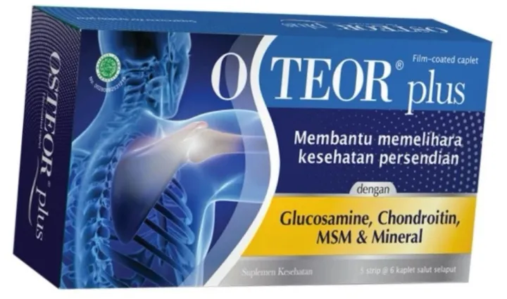 Osteor plus vitamin tulang sendi per strip 6 tablet | Lazada Indonesia
