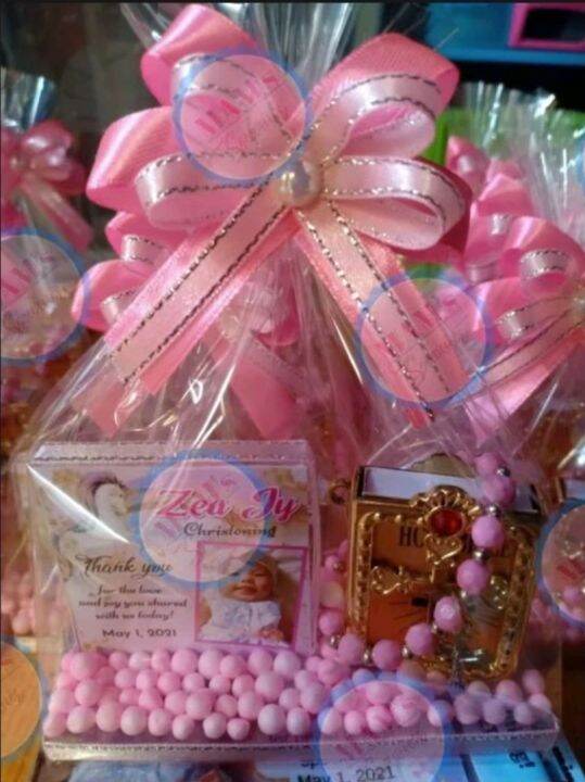 CHRISTENING/BIRTHDAY SOUVENIR WITH MINNIE BIBLE AMD ROSARY | Lazada PH