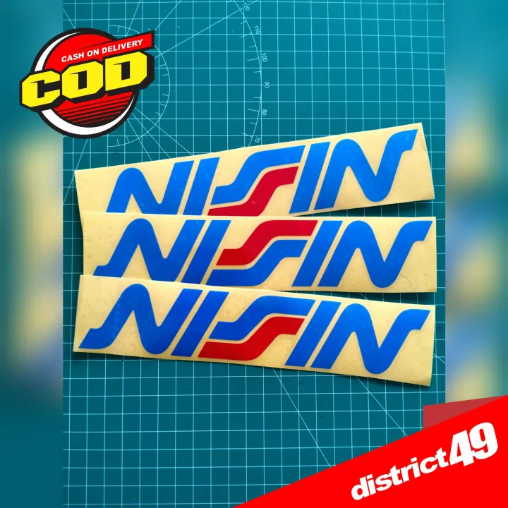 Sticker cutting Nissin - Cutting sticker Nissin - Sticker racing ...