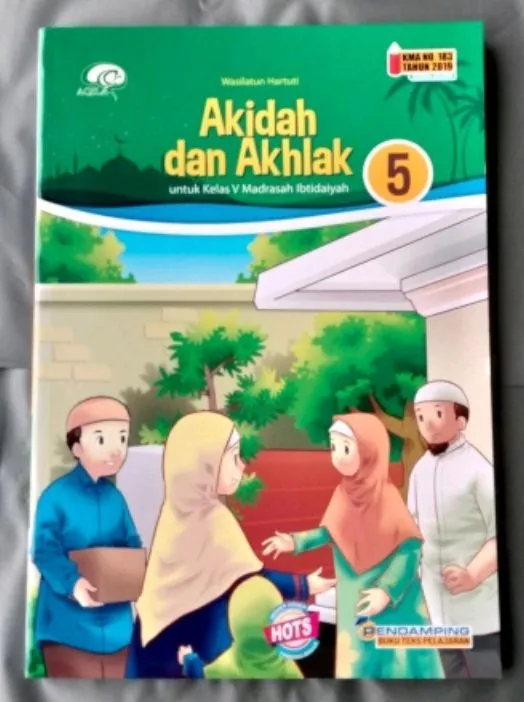 Buku akidah dan akhlak untuk kelas 5 madrasah ibtidaiyah | Lazada Indonesia