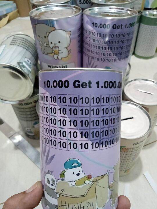 CELENGAN VIRAL TARGET 1JT ISIAN 10K SIZE S PERMANEN TINGGI 15 CM ...