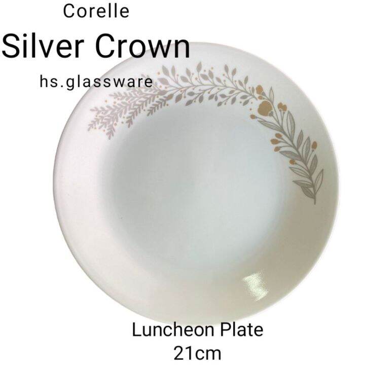 Corelle Silver Crown Luncheon Plate | Lazada