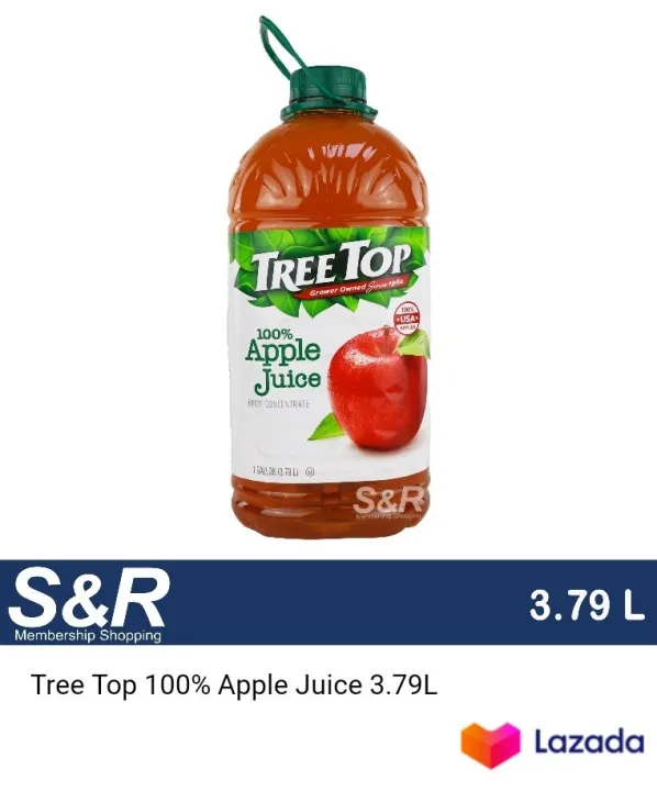 Tree Top 💯 percent Apple juice. 3.79L. | Lazada PH