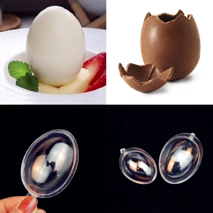 Molecular Cuisine Hollow Chocolate Egg Mould Goose Egg-Shaped Mold ...