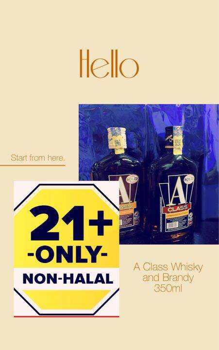 A Class Whisky 350ml | Lazada